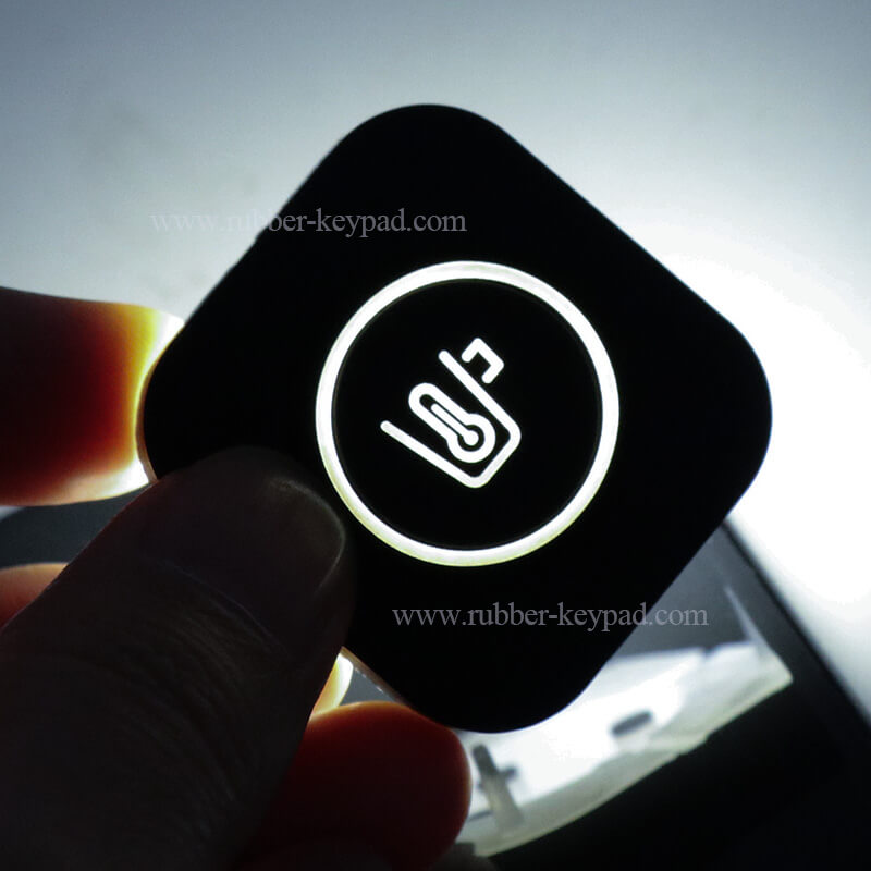 Diferencias entre la serigrafía y el grabado láser para el teclado de goma